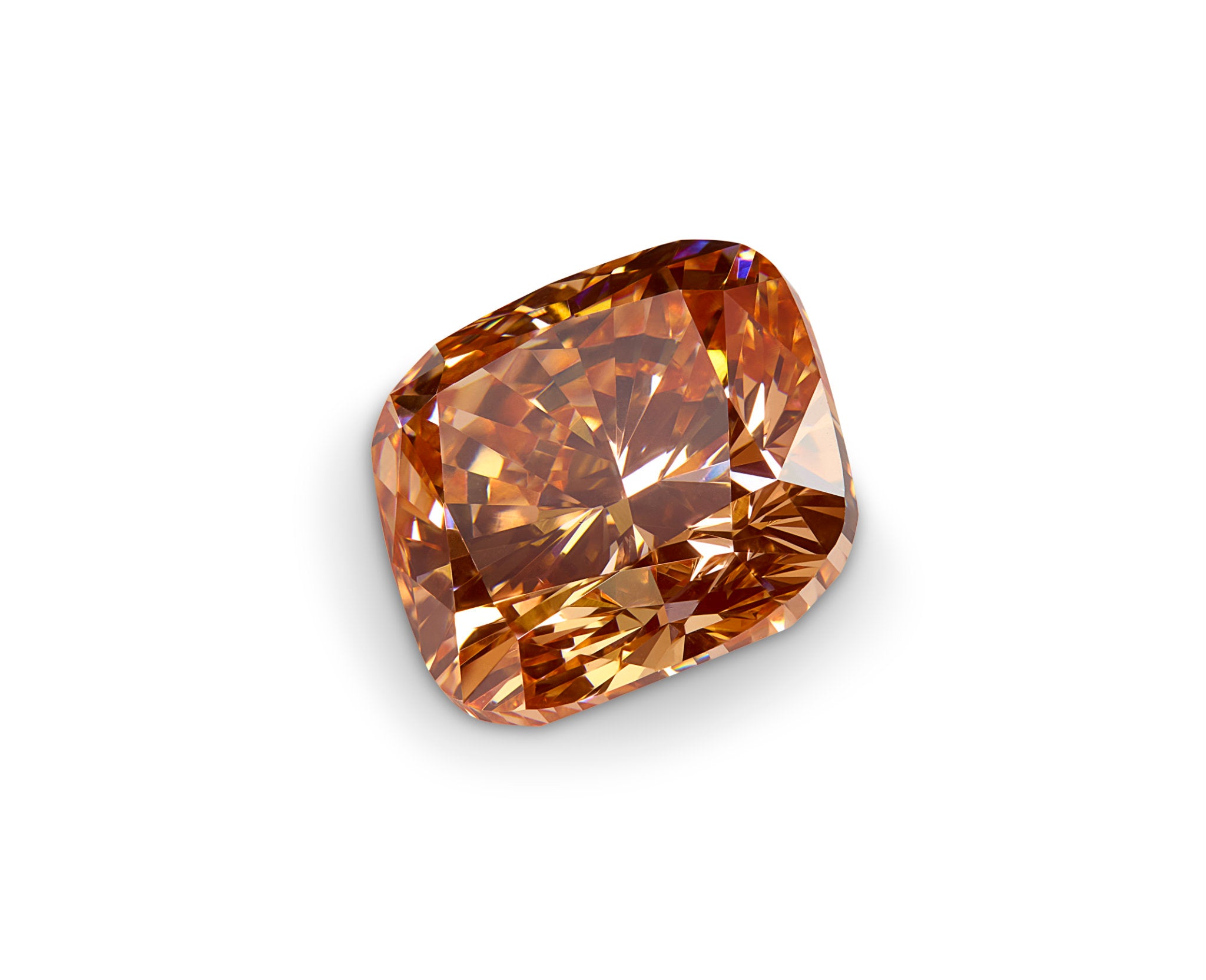 2.43ct Fancy Peach Lab Diamond